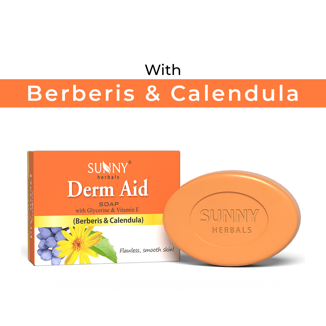 Sunny Herbals Derm Aid Soap – Herbal Cleanser for Dry, Itchy ...