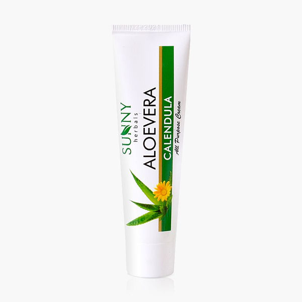Sunny Herbals Aloevera Calendula All Purpose Cream - Enhances beauty ...
